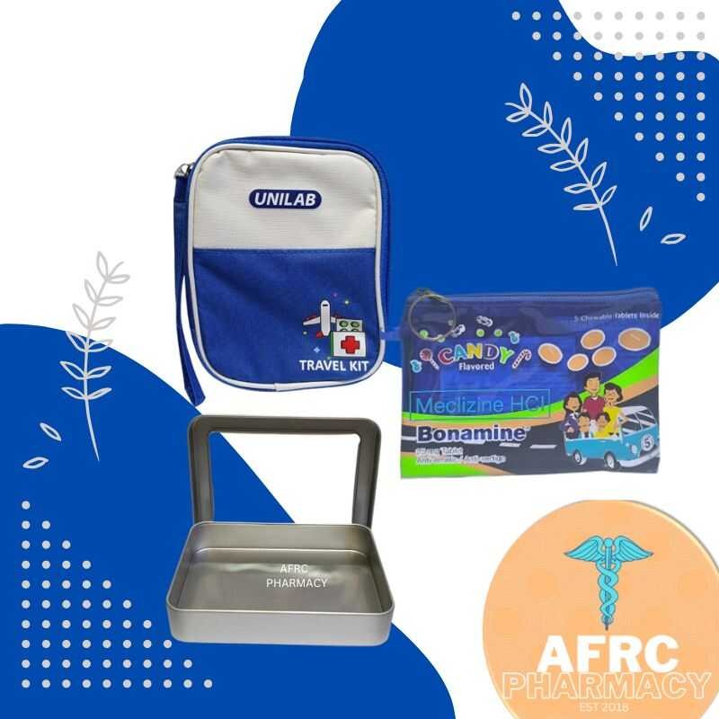 Medicine Kit Unilab Travel Aluminum Case Bonamine Pouch FDA | Shopee ...