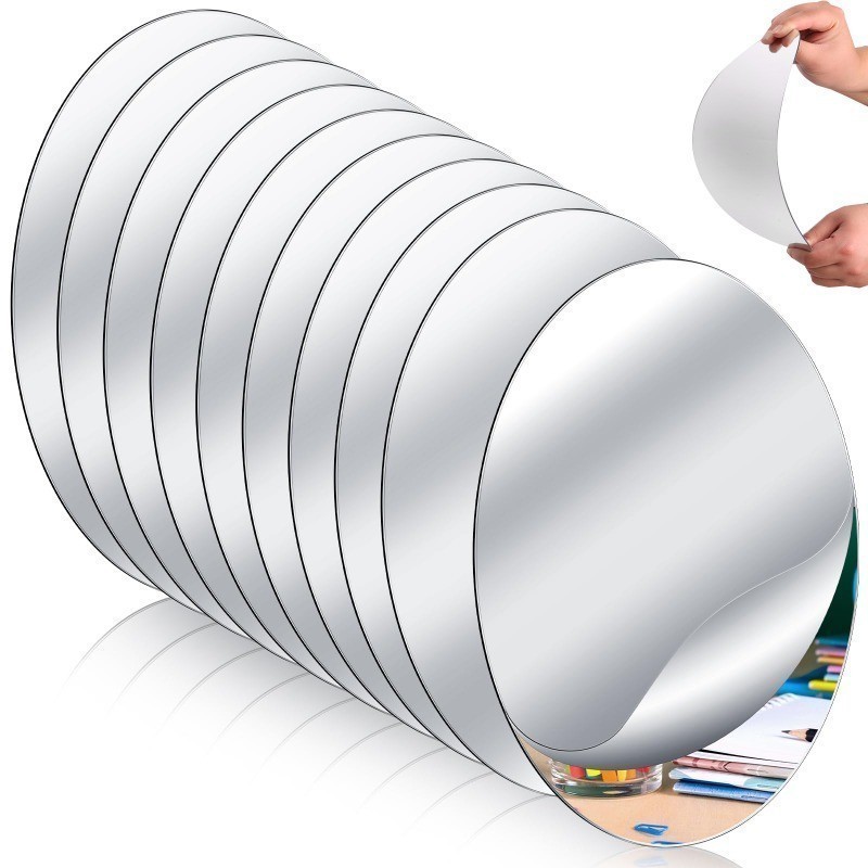 Modern Self-Adhesive Mirror Stickers for Home Decor | Premium Acrylic ...