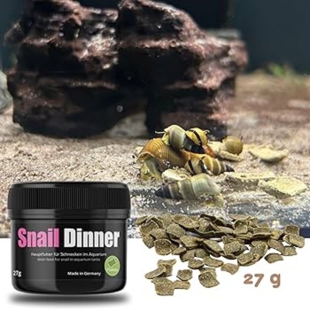 SNAIL DINNER by GlasGarten – Complete Food for Freshwater Snails ...