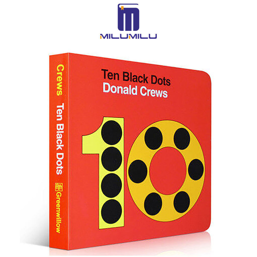 Original Children Popular Books Ten Black Dots Donald Crews Board book ...
