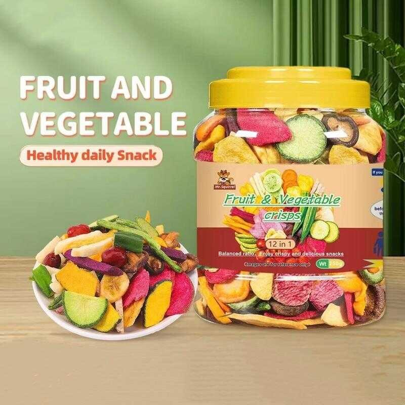 Dried Fruit And Vegetable -Mr. Squirrel Vegetable Chips 12 Types Dried ...