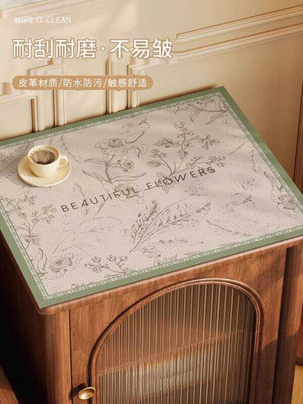 LY American Style Light Luxury High-End Bedside Table Mat Floral Series ...