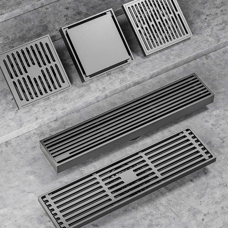 Morning Early Floor Drain Anti-Reverse Water Pure Copper Diving Shower ...
