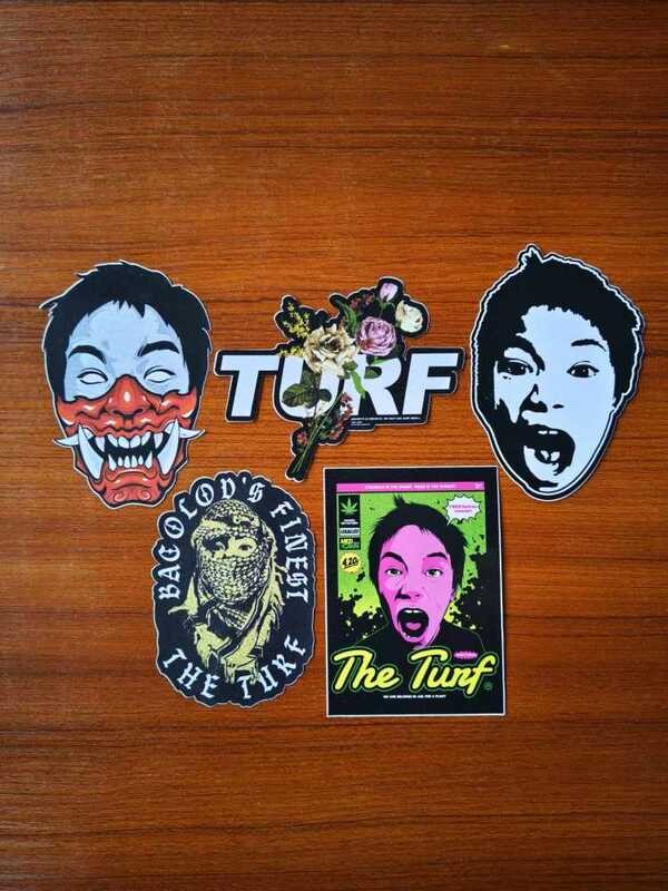The Turf Sticker Pack V2 Outdoor Waterproof Design – 5Pcs Mixed Art ...