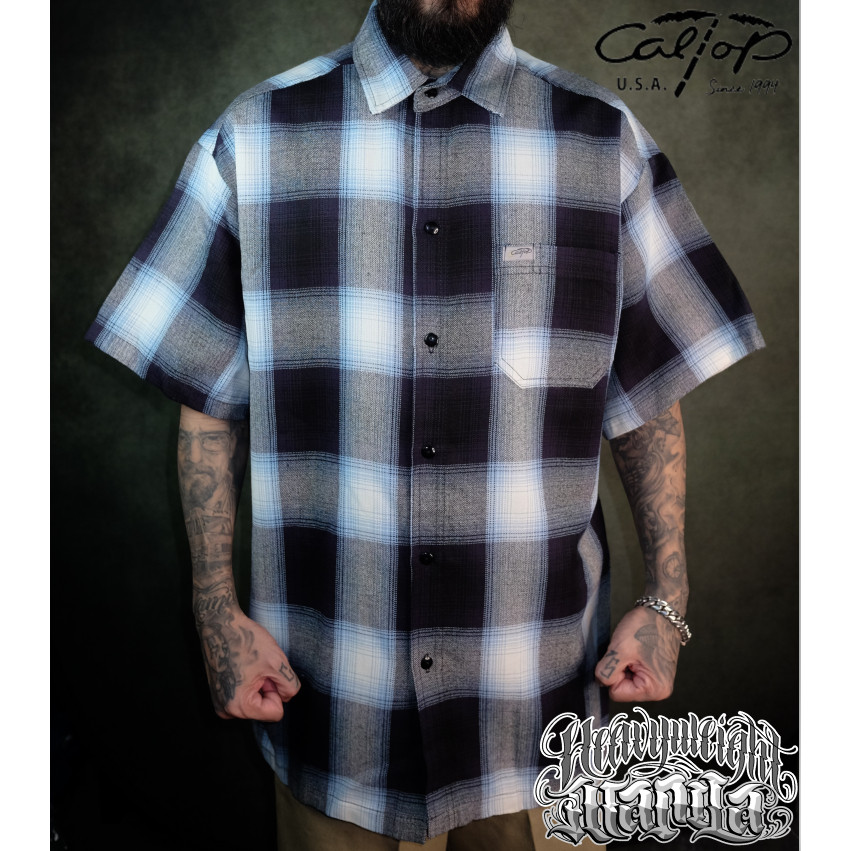 Caltop Plaid Flannel Short Sleeves | Shopee Philippines