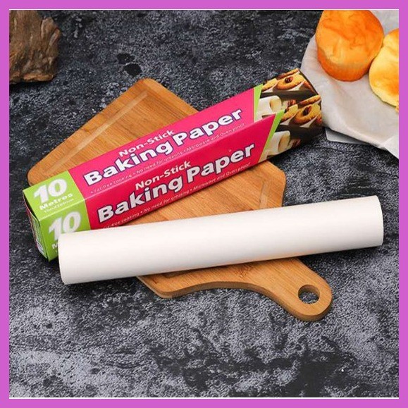 ⚽ 10 meters Silicone oil paper baking paper barbecue paper food grade ...