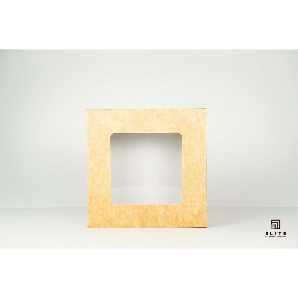 Elite Packaging 6 x 6 x 2 Quality Preformed Box with Greaseproof ...