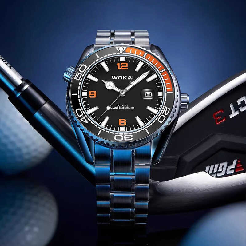 Wokai Famous Watch High-End Automatic Mechanical Waterproof Sports For ...