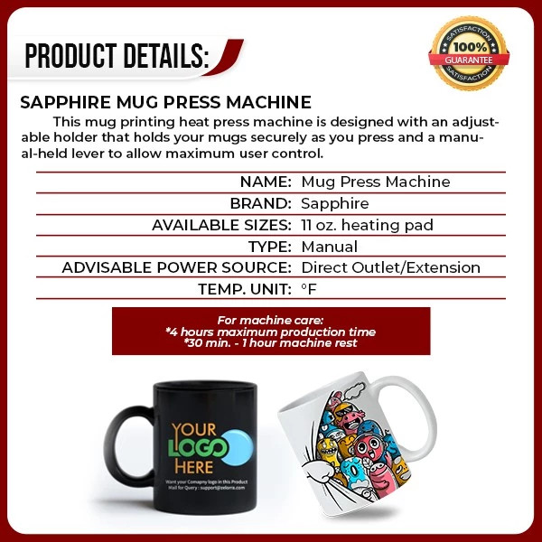 Entrepreneurial tool Mug Press Machine Sublimation Transfer Machine for ...
