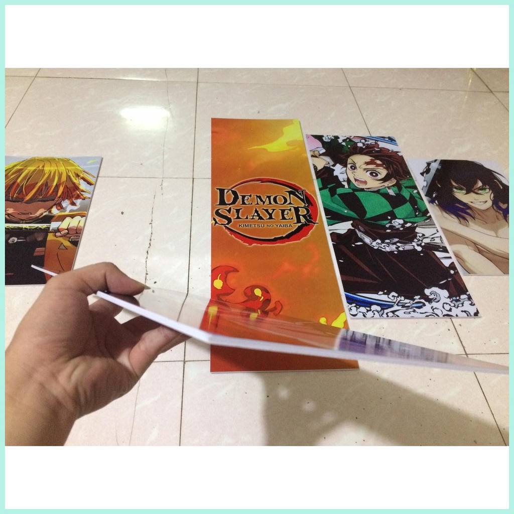 Anime Demon Slayer Wall Art Decor Wallpaper kimetsu no yaiba Wallpaper ...