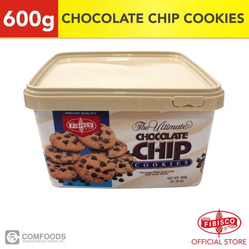 FIBISCO Chocolate Chip Cookies 600G | Shopee Philippines