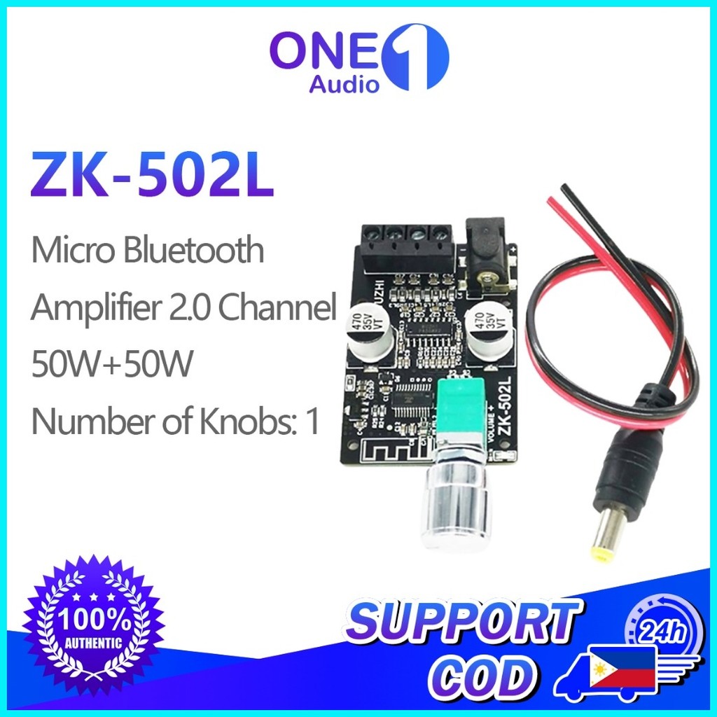 OneAudio Mini Amp ZK 502L Powerful Mini Bluetooth Amp 12v Powerful ...