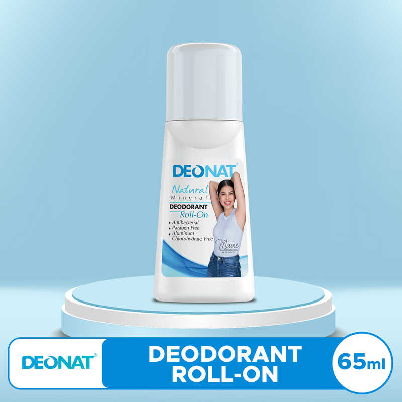 DEONAT Natural Mineral Deodorant Roll-On 65ml 2024 | Shopee Philippines