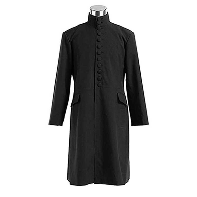 Snape Profesor Adult Men Black Cloak Shirts Suits Deluxe Outfit Robe ...
