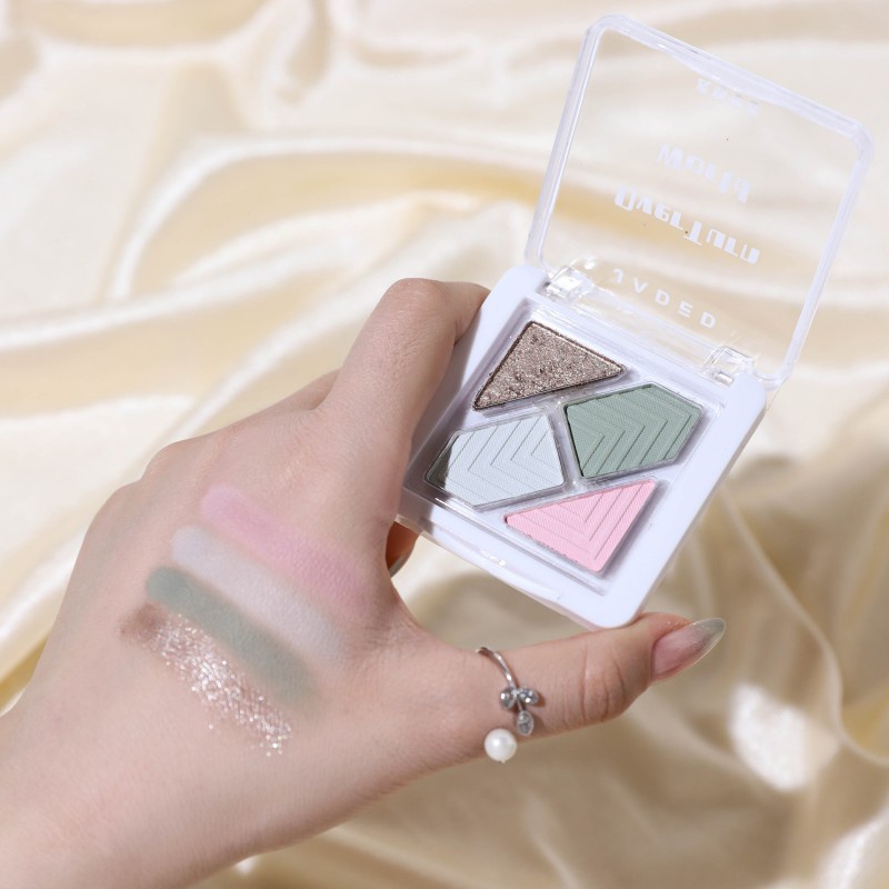 JADED Reverse Four Color Eyeshadow Palette Hot Girl Pink Summer Blue ...