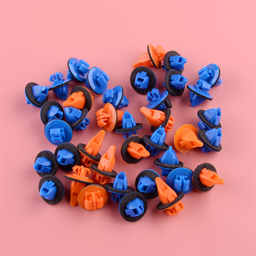 38pcs Mudguard Fender Flare Moulding Retainer Clip Fit for Toyota ...