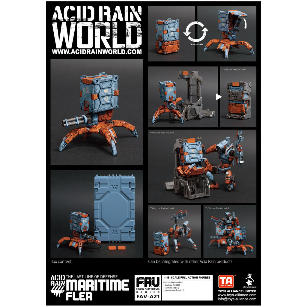 Acid Rain War 1/18 FAV-A21 Maritime Flea | Shopee Philippines