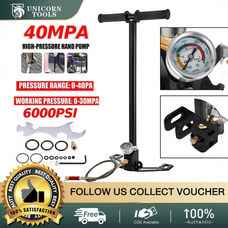 6000Psi/4500Psi Hand 3 Stage Para High Pressure Tires At Pre-Charged ...