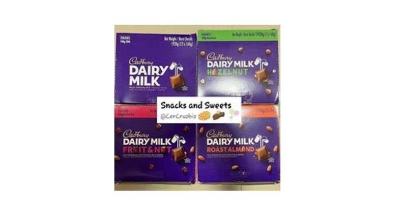 Cadbury chocolate COD bar 160g (mabuti hanggang Noby2024) | Shopee ...