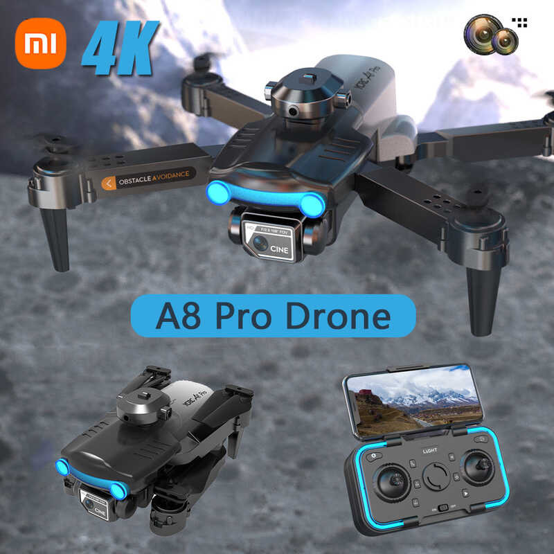 XIAOMI NEW A8 Pro Drone 4K HD Dual Camera GPS Professinal Aerial ...