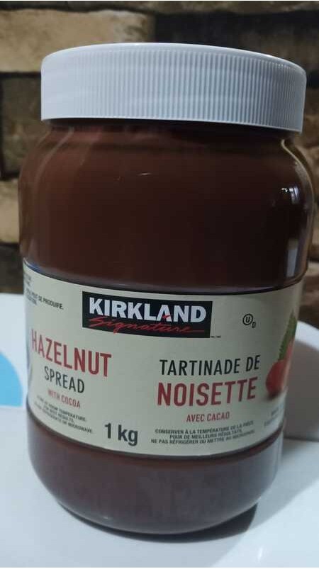 Kirkland Hazelnut Spread 1kg (mula sa Canada) | Shopee Philippines