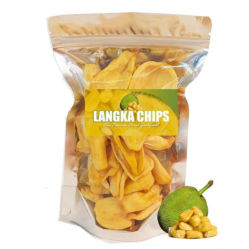 LANGKA DRIED JACKFRUIT LAHAT NG NATURAL 100 g FRUIT CHIPS [UNK ...