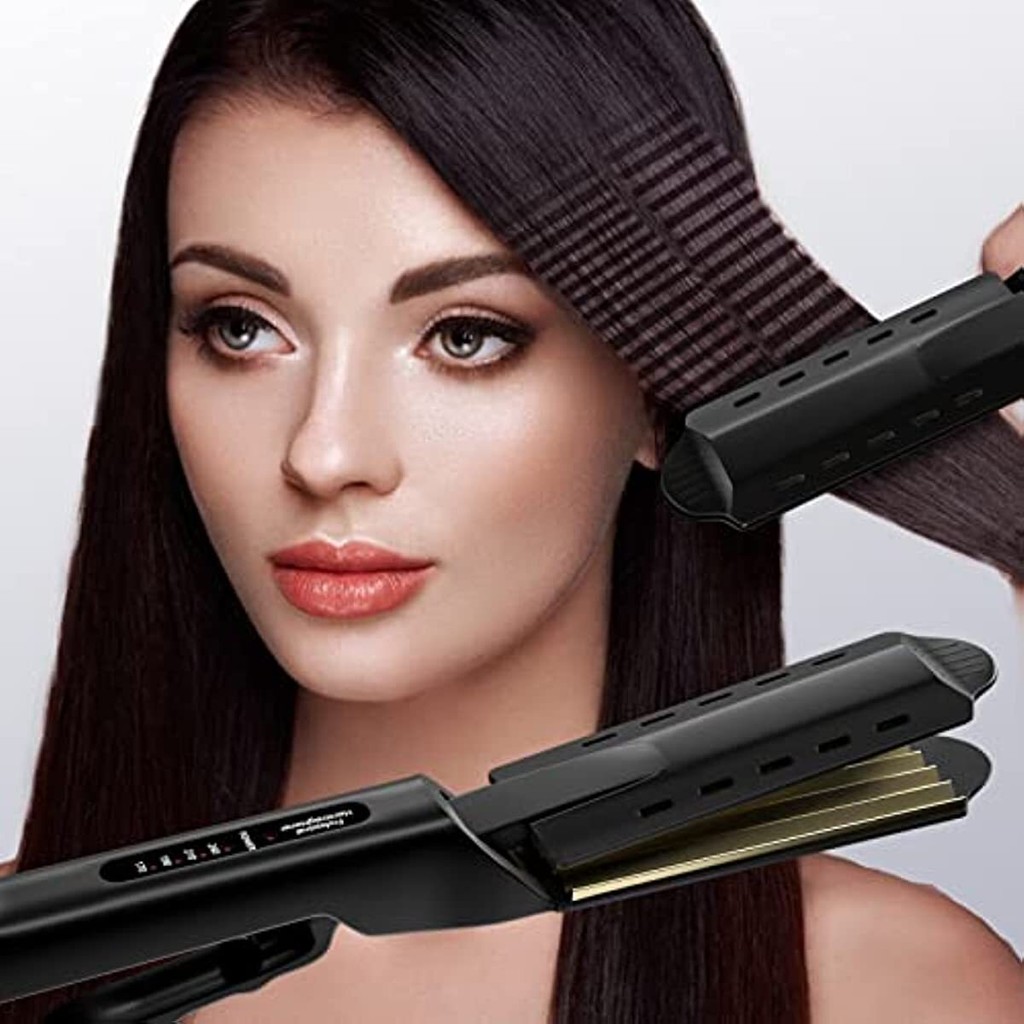 Anti Static Fluffy Hairstyle Curg Iron Upgrade Corrugation Wide Crimper ...