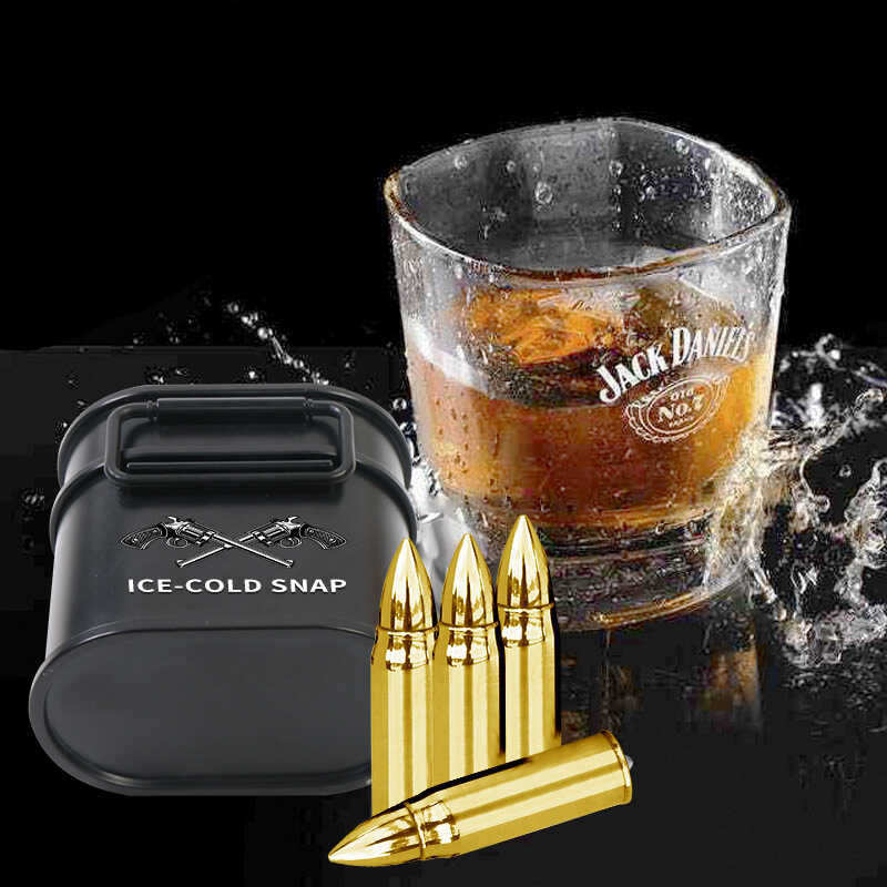 304 yelo ng stainless steel whiskey 14 gold bullet ice block oil barrel ...