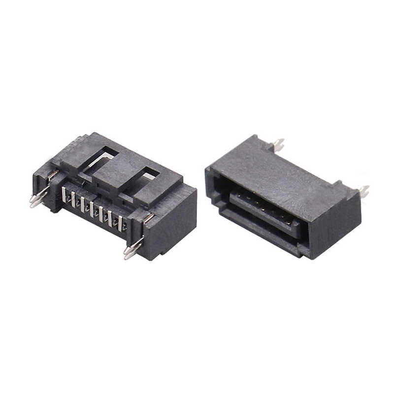 Cltgxdd 1Pcs SATA Type A B 7 Pin 7P Direct DIP SMD Kababaihan Socket ...