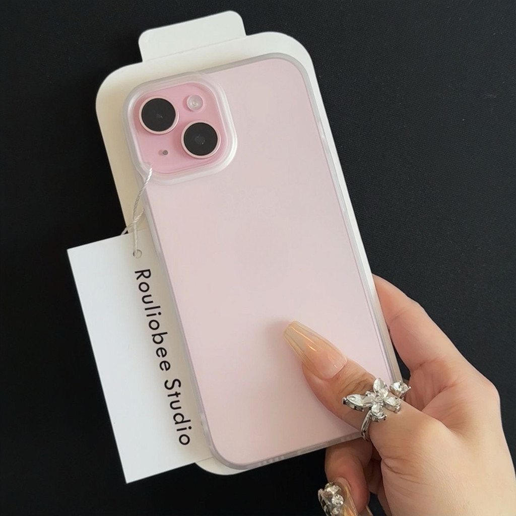 Luxury Soft Matte Candy Phone Case for iPhone 16 15 14 13 12 11 Pro Max ...