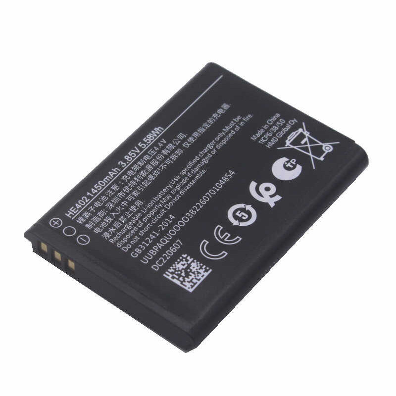 1x 1450mAh 3.85V HE402 Battery For 5710 TA-1482 Phone Batteries 9 ...