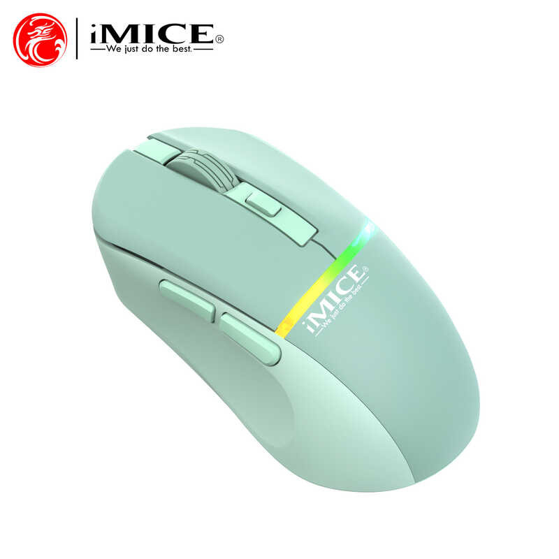F3 IMICE Direct Bluetooth Dual Mode 6-Key RGB Rechargeable Silent Type-C Wireless Gaming Mouse ...