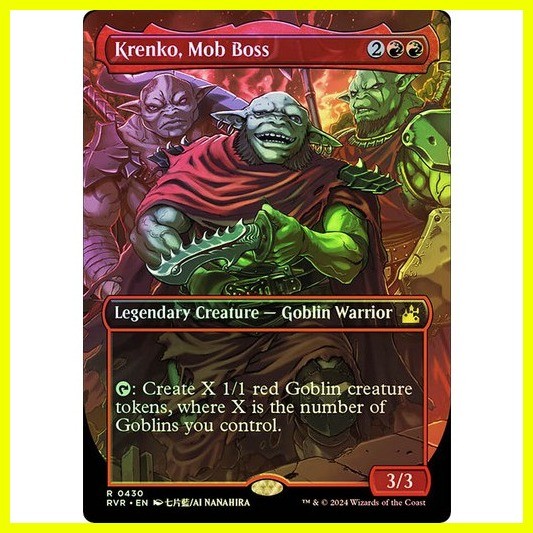 ☬ ๑ Magic the Gathering | Krenko, Mob Boss | Shopee Philippines