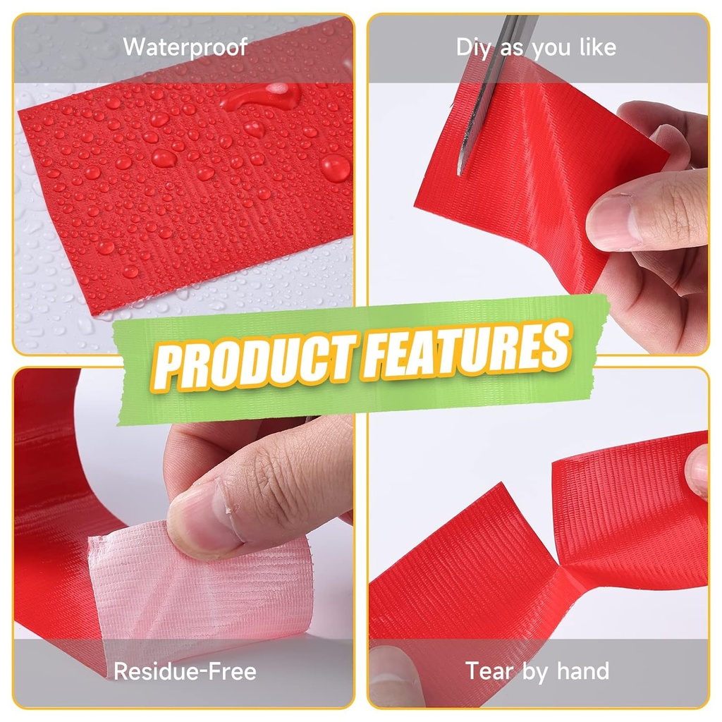 10M Super Strong Fiber Waterproof Tape Stop Leaks Seal Repair duct Tape ...