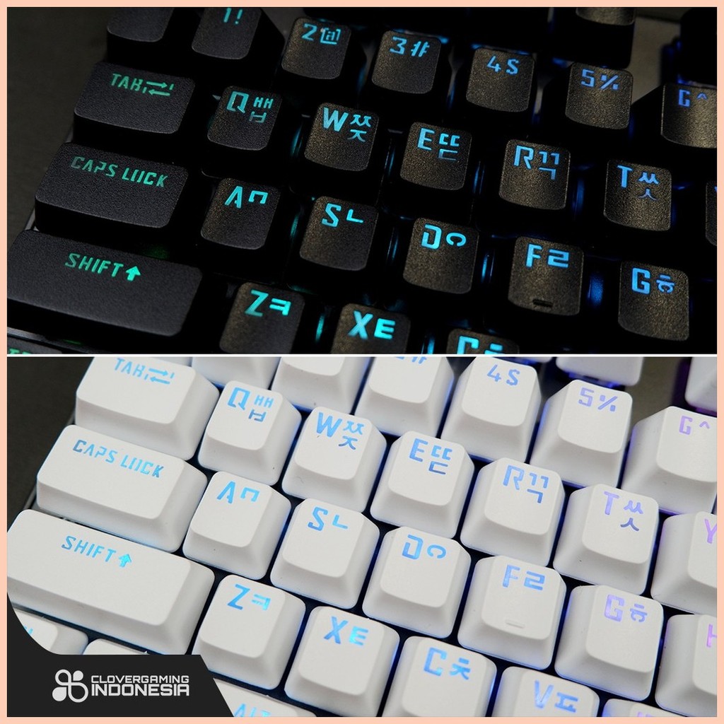 ⭐ Keycaps CLV Korea Hangul Layout - Mechanical Keyboard Hangeul Korean ...