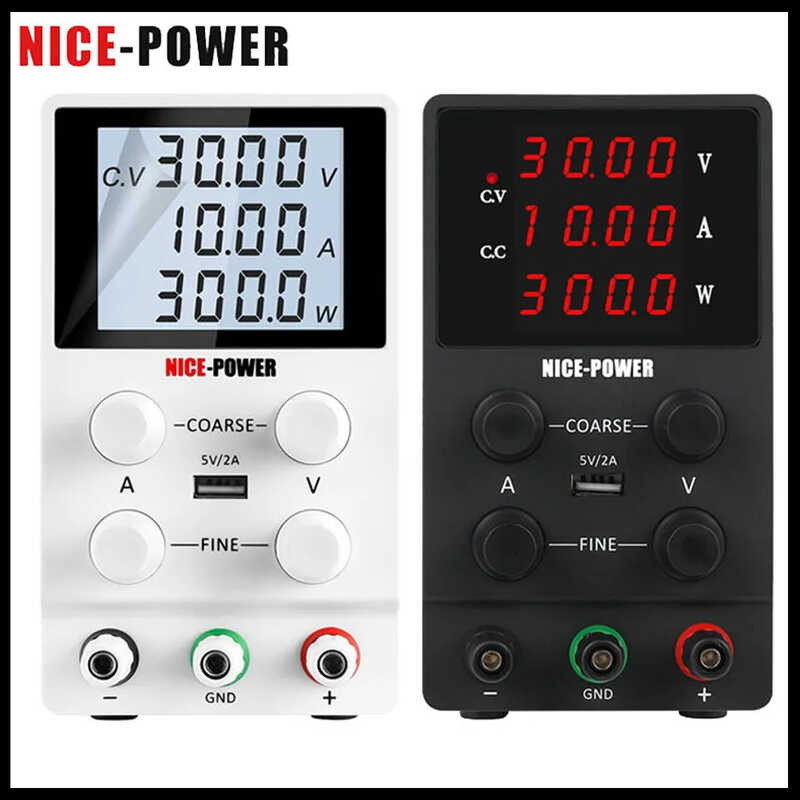 30V 10A 12V 24V Regulated Adjustable Switching DC Power Supply For ...