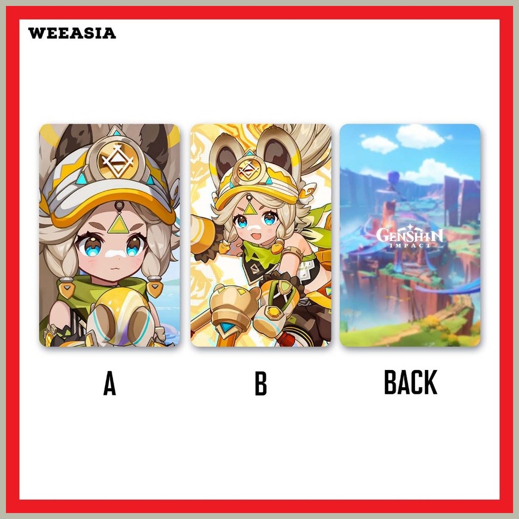 ⚽︎ GENSHIN IMPACT NATLAN CHARACTERS KINICH MUALANI CARDS PHOTOCARDS ...