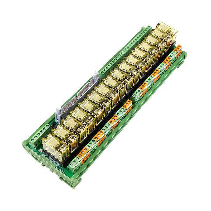 Shimaide 16-Channel 1-Open 1-Closed CNC System Power Relay Module 1-Amp ...
