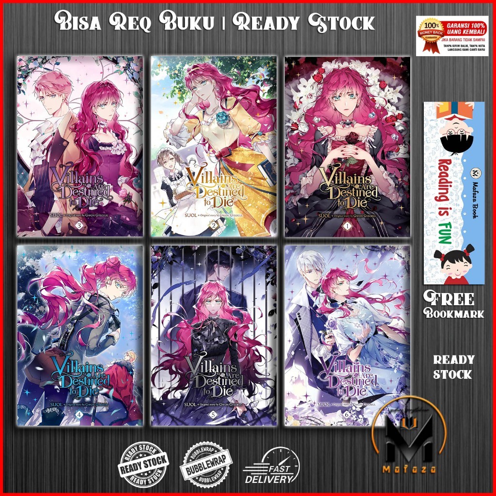 Komik Villains Are Destined to Die - Gwon Gy Moslemul Vol. 1-6 (English ...
