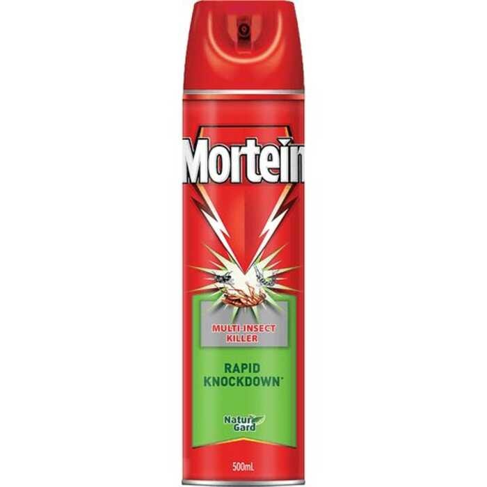 MORTEIN MULTI INSECT KILLER SPRAY 500G ( RAPID KNOCKDOWN ) E06 Cfe ...
