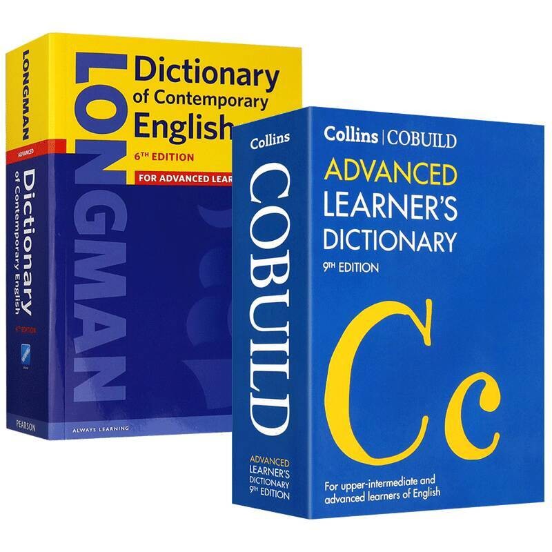 Collins Advanced Learner's Dictionary Longman Contemporary Advanced ...