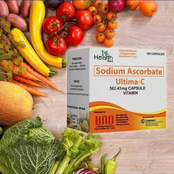 ULTIMA C Pampataba Na Vitamins 30Capsules With Box Ascorbic Acid NON ...