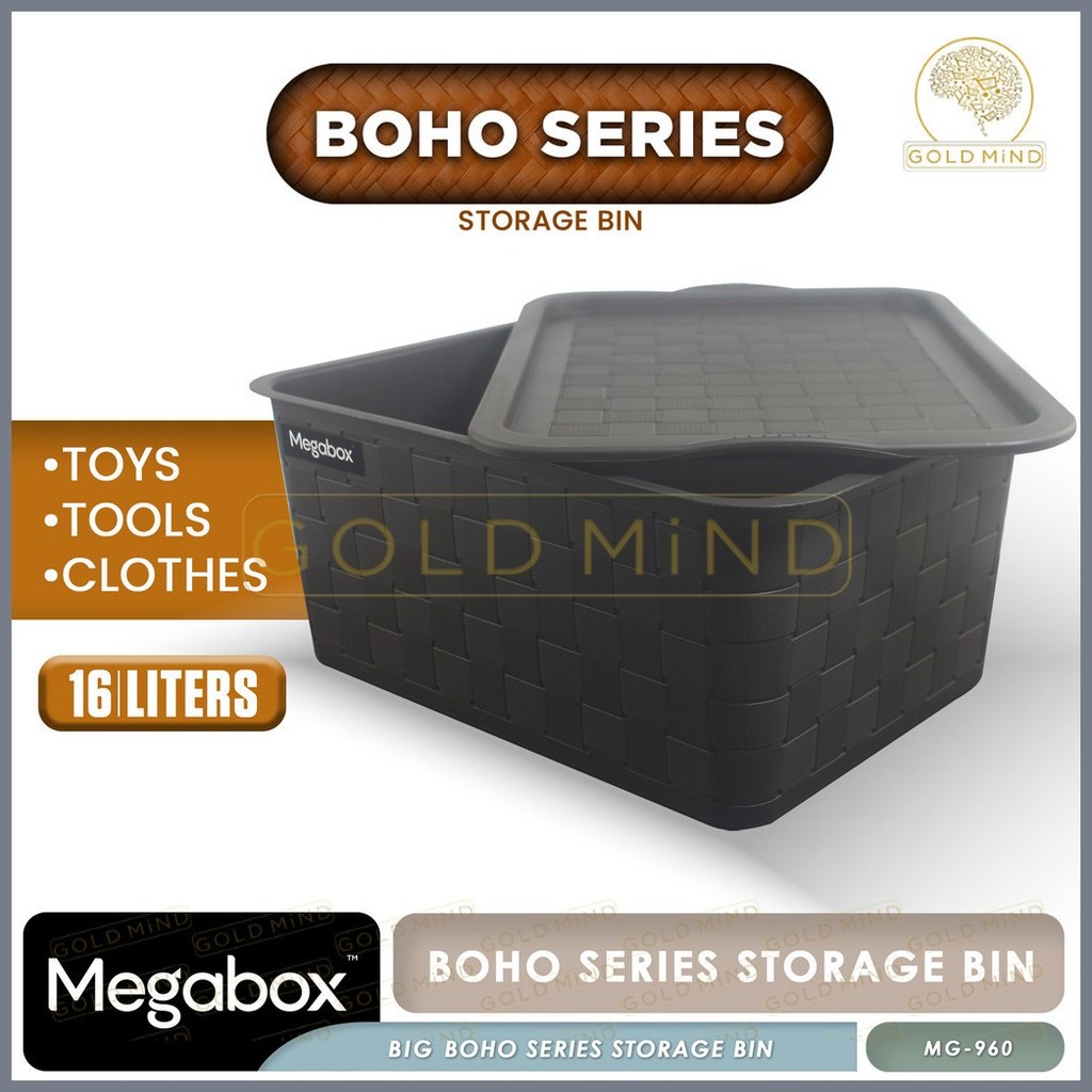 ☪ Megabox RT BOHO Series Big Storage MG-961 16 Liters -Gold Mind ...