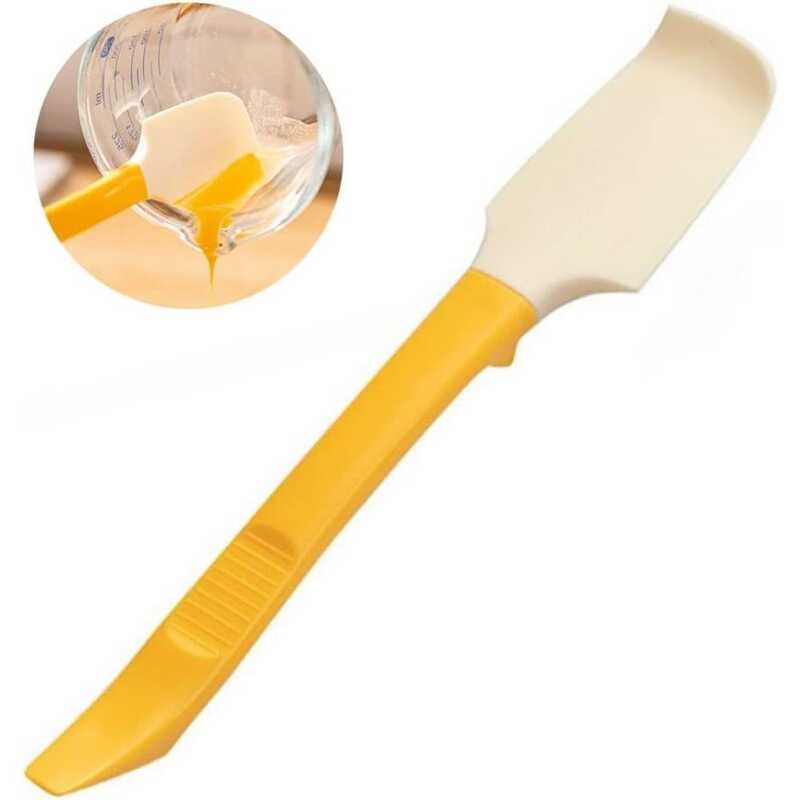 Silicone Jam Spatula With Can Opener End Multi Purpose Spreaders For ...