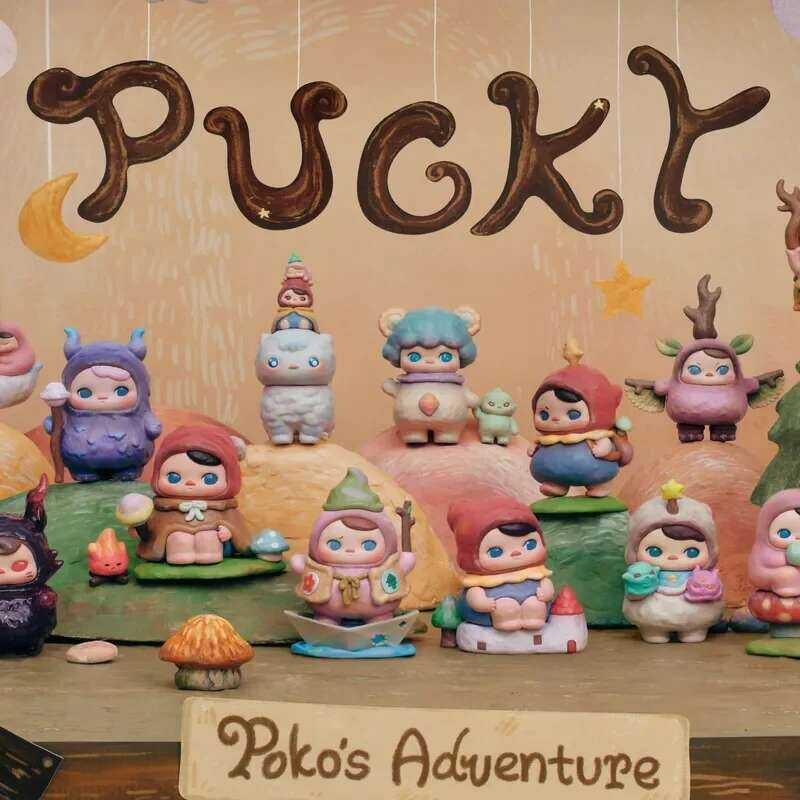 Poko's Pucky Adventure Series Mystery Box Cute Elf Doll Action Figures ...