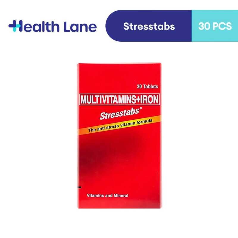 Stresstabs Multivitamins Bottle Of 30 Tablets | Shopee Philippines
