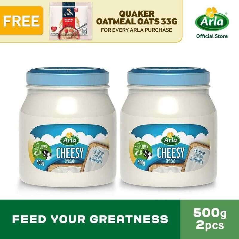 Arla Cheesy Spread 500G 2-Pack 937 | Shopee Philippines