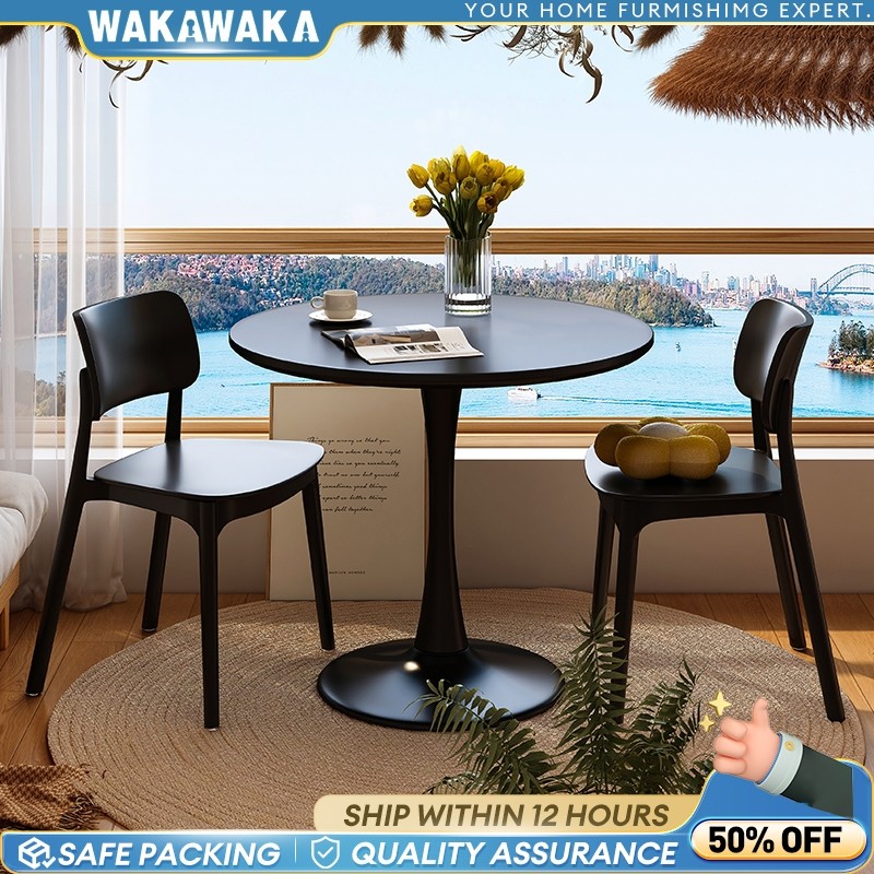 Nordic Simplicity Round Table Tulip Table Coffe Table Coffee Shop ...