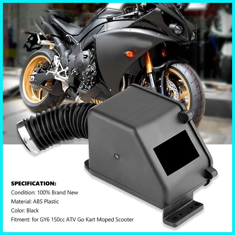 COD Universal Motors Air Filter Box For GY6 150 ATV 150cc 157QMJ ...