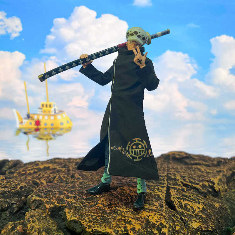 Cloak】Shf 【Shangi One Piece Trafalgar Law Commoner Coat Not Including ...